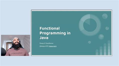 Functional Programming Primer For Java By Deepu K Sasidharan Youtube