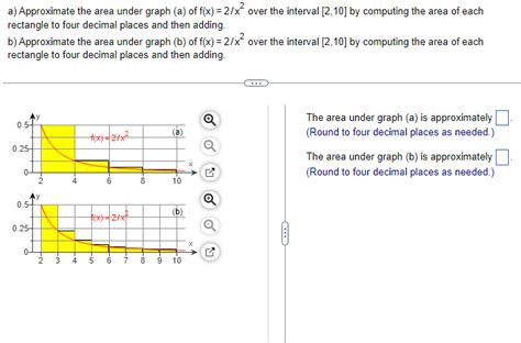 Solved A Approximate The Area Under Graph A Of F X X Chegg Com