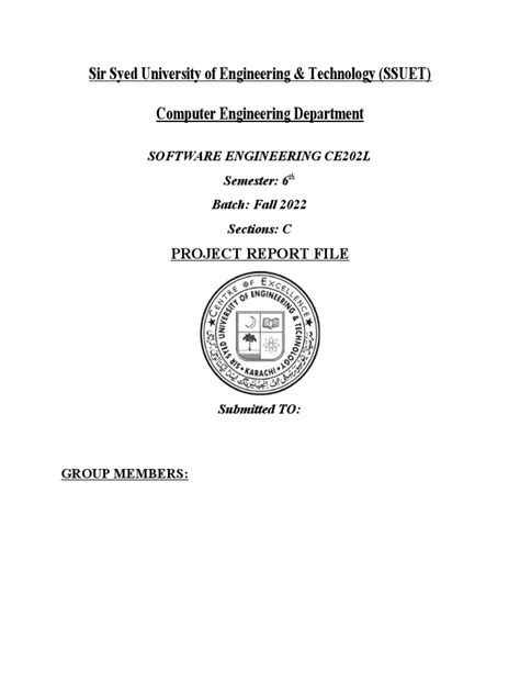 Project File Format Pdf