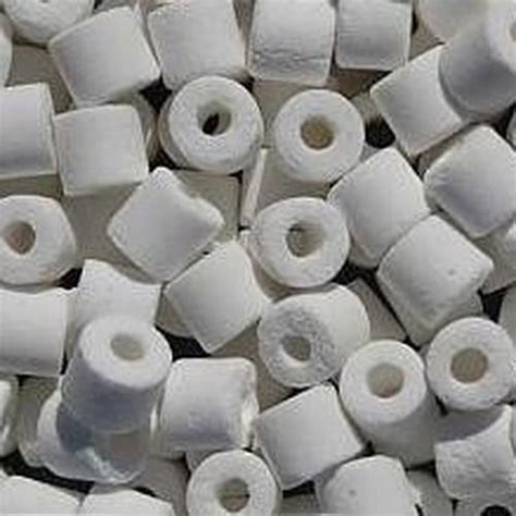 Керамичен чакъл за аквариум Aqua Nova Bio Цилиндричен 500g Бял Emag Bg