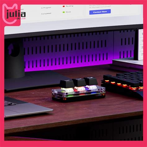 Julia Th Rgb Mini Cut Copy Paste Keyboard Key USB Type C Gaming Mechanical Keyboard