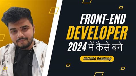 Jayesh Karma On Linkedin Front End Developer Roadmap For Jobs In 2024