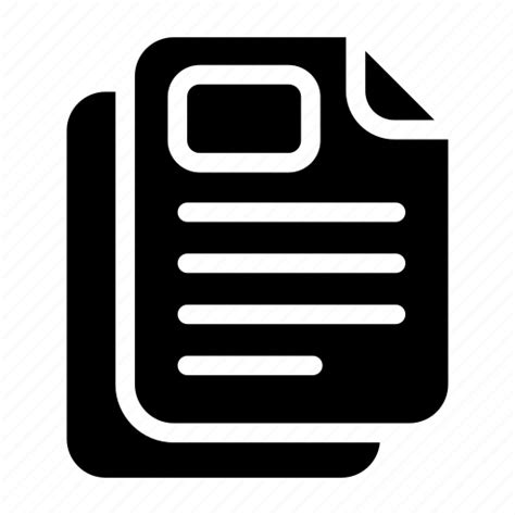 Finance Business Document Office Icon Download On Iconfinder