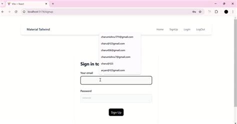 Reactjs Firebase Tailwindcss Webdevelopment Authentication Tech