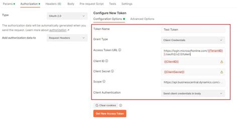 D365 Business Central Test Oauth2 Connection That Nav Guy