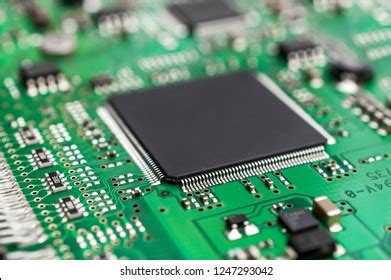 Circuit Board Computer Hard Disk Close Stock Photo 1247293042 Shutterstock