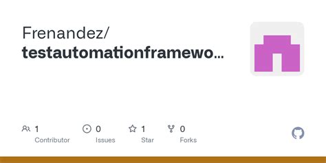 Github Frenandeztestautomationframework