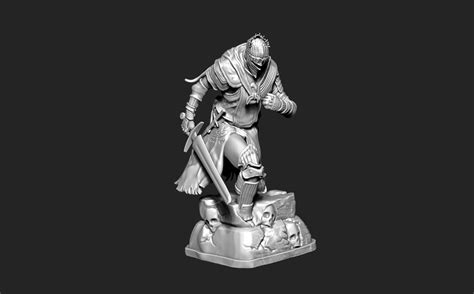 Stl Figures Medieval Chess For Printing 3d Printers Etsy