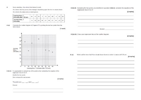 Correlation And Regression Core Maths Level 3 Certificate