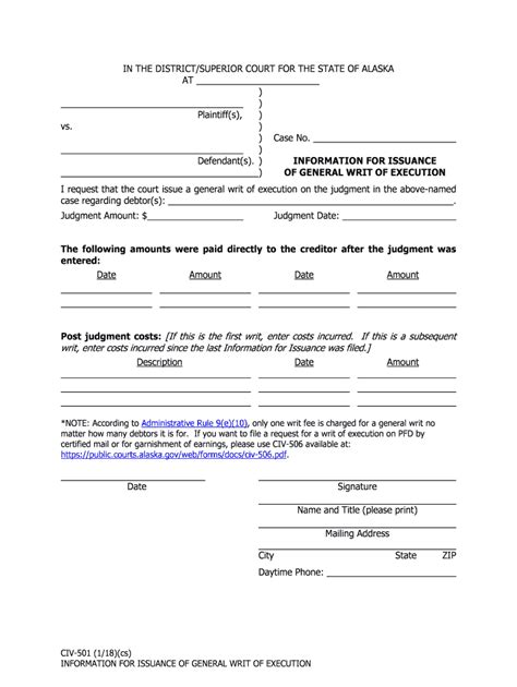 Free Printable Income Execution Form 5241 Free Printable Check