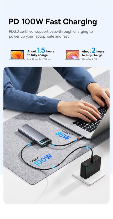 Baseus Metal Gleam Series Port Hub Baseus Pakistan