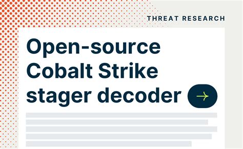 Stairwell Releases Open Source Cobalt Strike Stager Decoder Stairwell