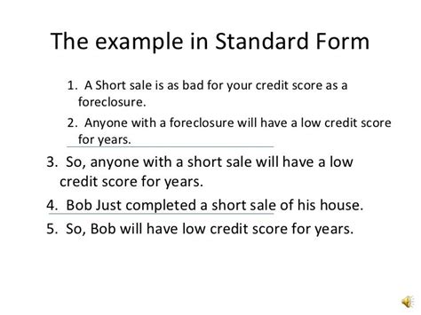 Standard Form Argument Exercises At Madeline Andrew Blog