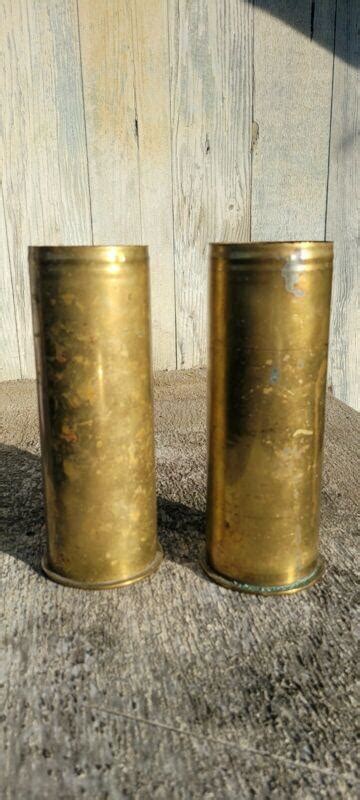 Rare Ww1 Brass 3 Shell Case 1917 Polte Magdeburg Germany 3768786790