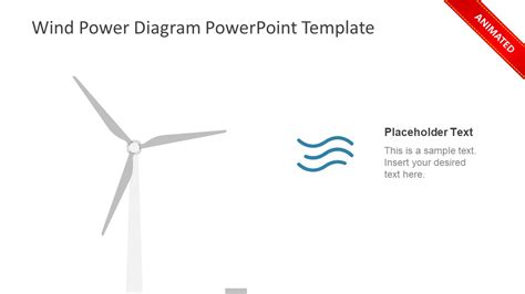 Wind Power Diagram PowerPoint Template SlideModel