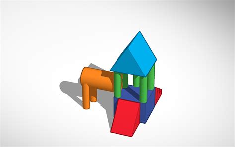 3d Design Playground Equiment Tinkercad