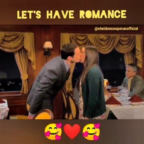 Sheldon Cooper And Amy Farrah Fowler Kiss