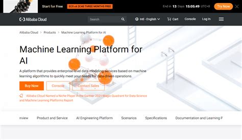 alibaba cloud machine learning platform productivity explore 10 000