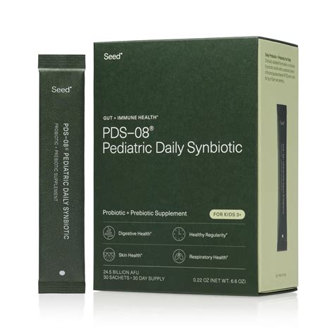 Seed Pds 08 Pediatric Daily Synbiotic Fiber Based