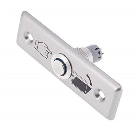 Electric Lock Narrow Push Button Metal Ac800e Qbm India