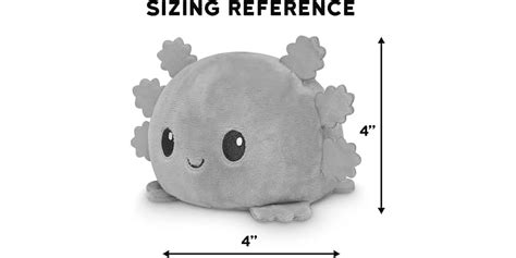 Teeturtle The Original Reversible Axolotl Plushie