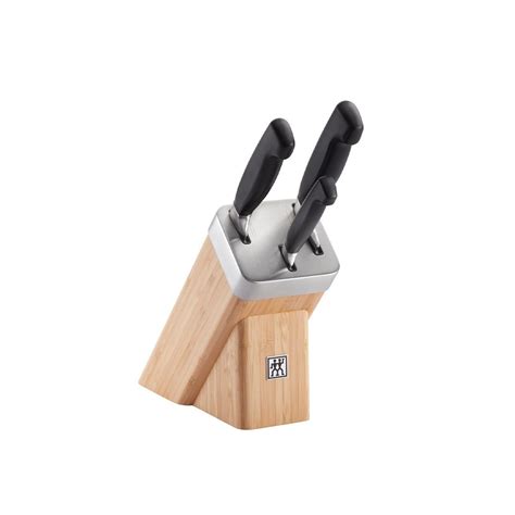 ნაკრები დანების ხის სათავსოთი 1×4 Four Star Zwilling Superstore Ge