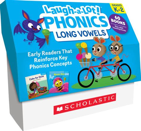 Scholastic Laugh A Lot Phonics Long Vowels Classroom Kit