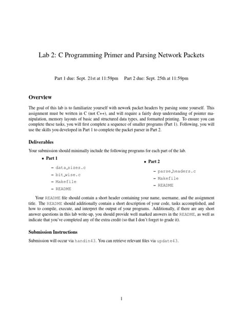 Lab2 Pdf Internet Protocols Transmission Control Protocol