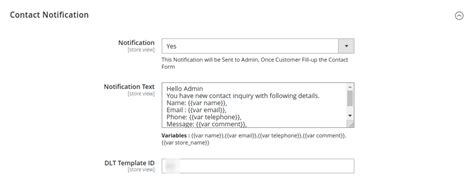 Admin Templates Magento 2 Sms Ultimate Extension