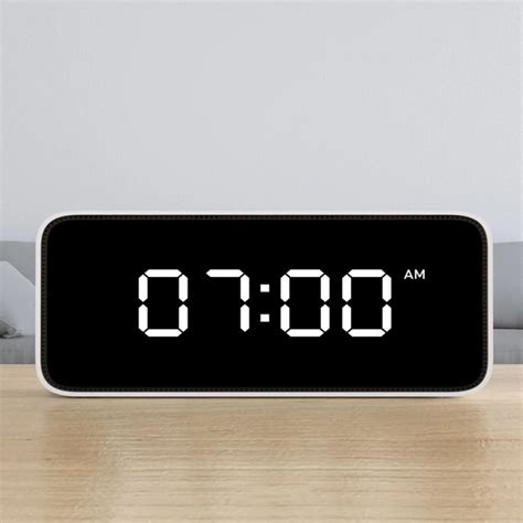 Xiaomi Xiaoai Smart Voice Broadcast Alarm Clock White