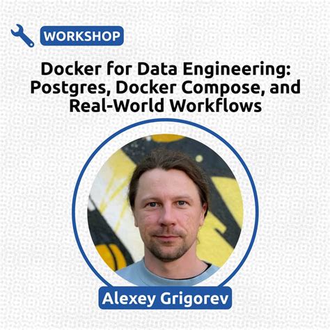 Docker For Data Engineering Postgres Docker Compose And Real World Workflows · Luma