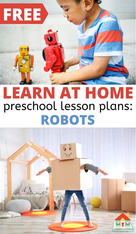 Free Robots Preschool Lesson Plans Artofit