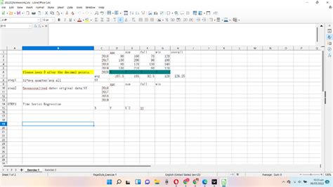 Solved 202202homework2is Libreoffice Calc File Edit View