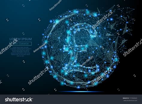 Pound Sign Digital Over Royalty Free Licensable Stock Vectors Vector Art Shutterstock