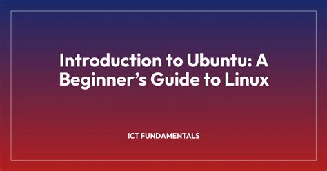introduction to ubuntu a beginner s guide to linux lis library