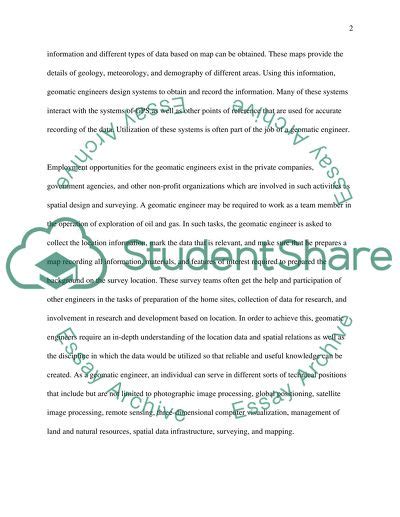 What Does A Geomatic Engineer Do In His Career And What Are The Future