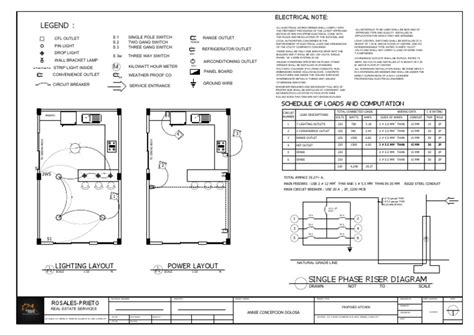 Legend Single Phase Riser Diagram Pdf Switch Electricity