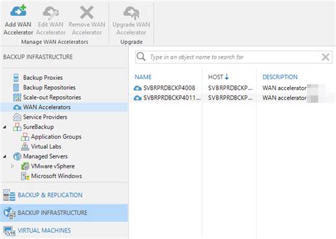 [tuto] Veeam Install And Configure Wan Accelerator
