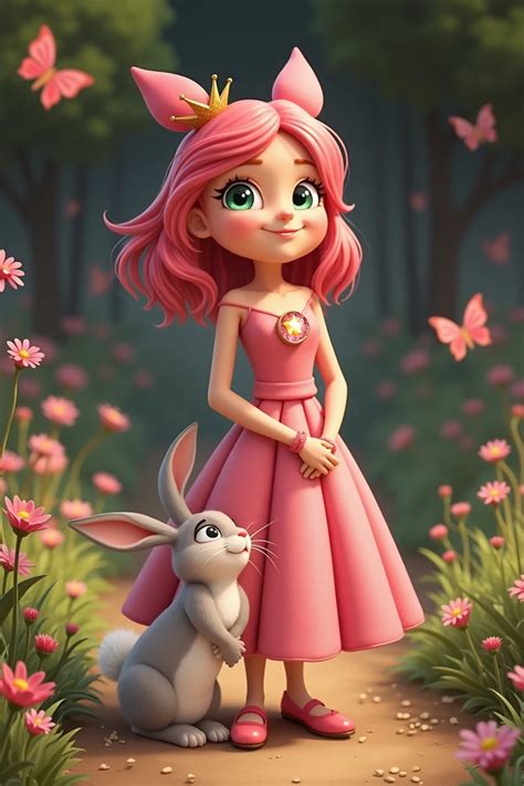 Cover Illustration A Whimsical Scene Depicting Princess Pip In Her