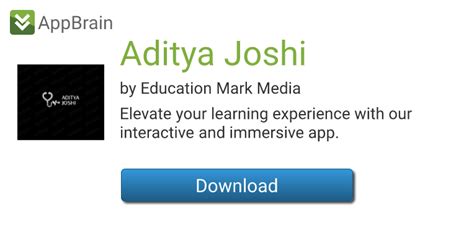 Aditya Joshi For Android Free App Download