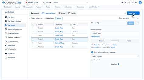 How To Set Up Object Relations Codeless One