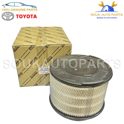 17801 0c010 Genuine Toyota Element Sub Assy Air Cleaner Filter Souk Auto Parts