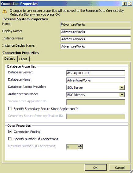 Innovation Using Microsoft Technologies How To Resolve Bcs Sharepoint