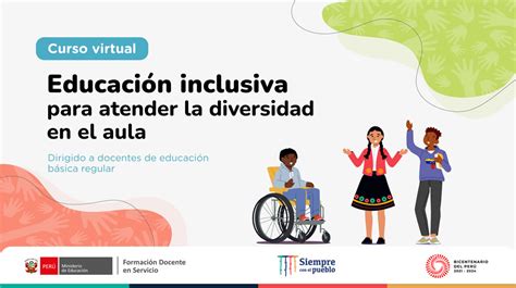 Curso virtual Educación inclusiva para atender la diversidad en el