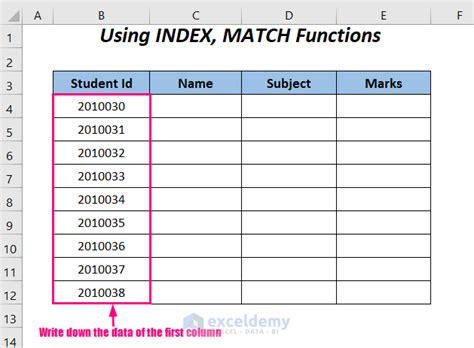 Transfer Data From One Excel Worksheet To Another Automatically With VLOOKUP Cases
