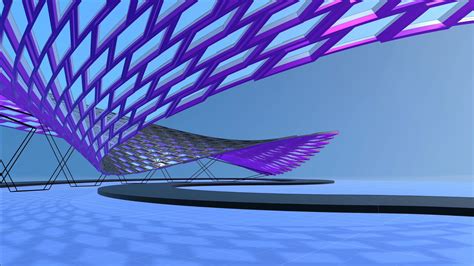 The Project Of This Parametric Roof Concept Demonstrates Our Latest Algorithms That Can Be Used