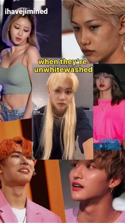 When Theyre Unwhitewashed Kpop Youtube