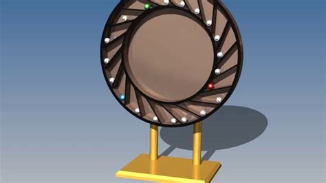 Perpetual Motion Machine Overbalance Wheel Autodesk Inventor Animation Studio Autodesk