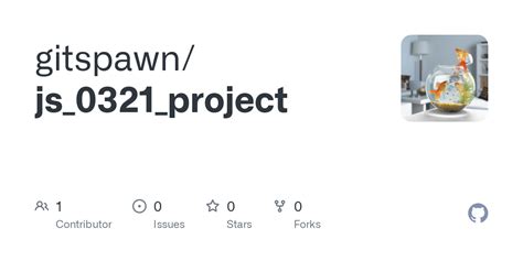 Github Gitspawnjs0321project