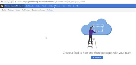 C How To Check For Nuget Package Management In Vsts Stack Overflow